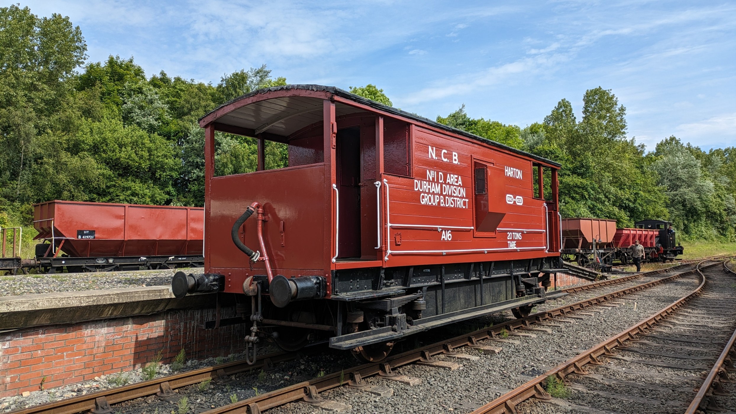 Freight Train Guard Experience in Gateshead UK | Tanfield Railway